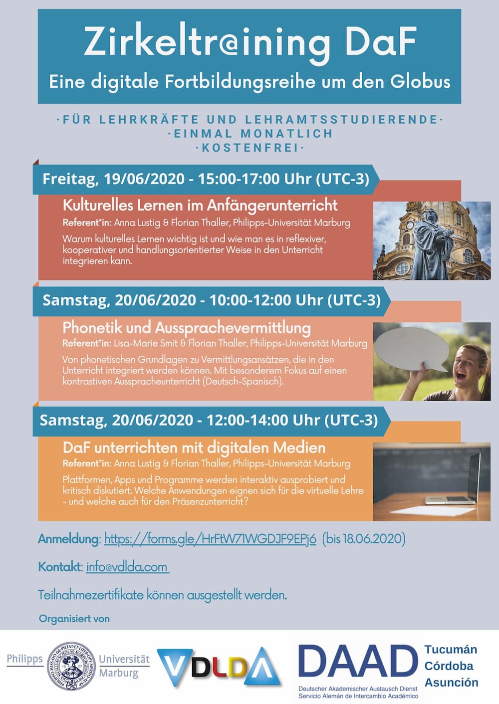 Fortbildungen – VDLDA